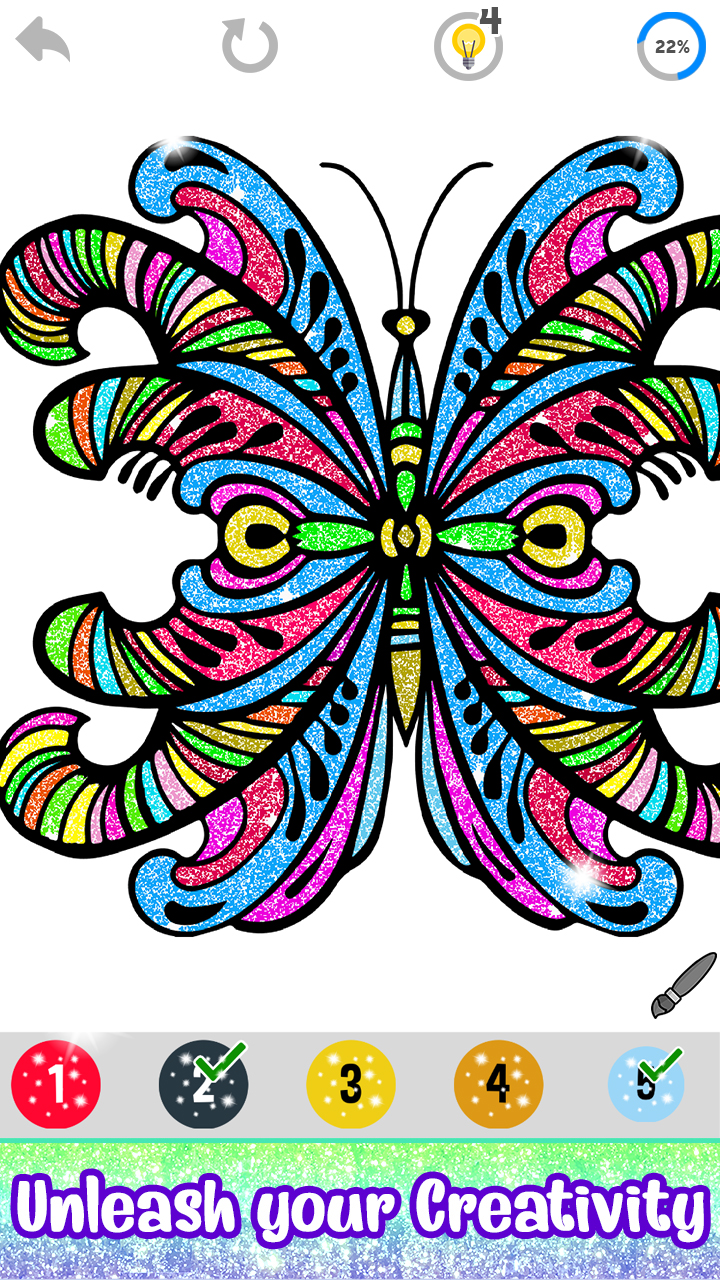 Butterfly Color By Number - Insects Coloring Book:Amazon.co.uk:Appstore ...