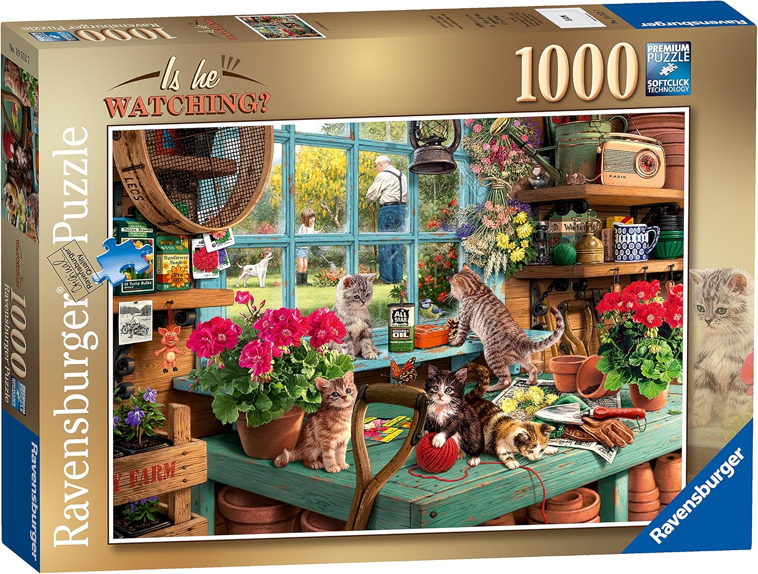 Ravensburger Est Mirando Jigsaw Puzzle 1000 Piezas Amazon es 