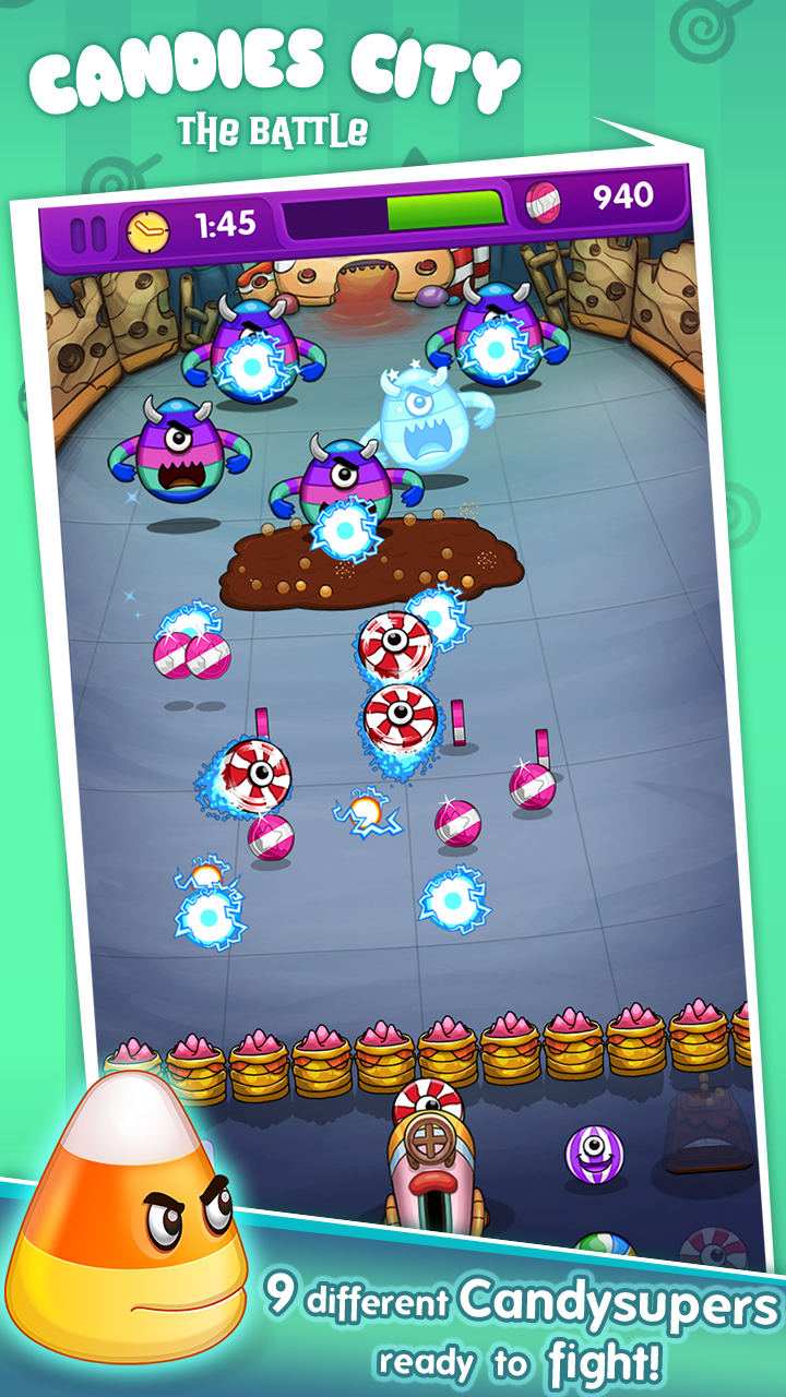 Candies City : The Battle : Amazon.es: Apps y Juegos