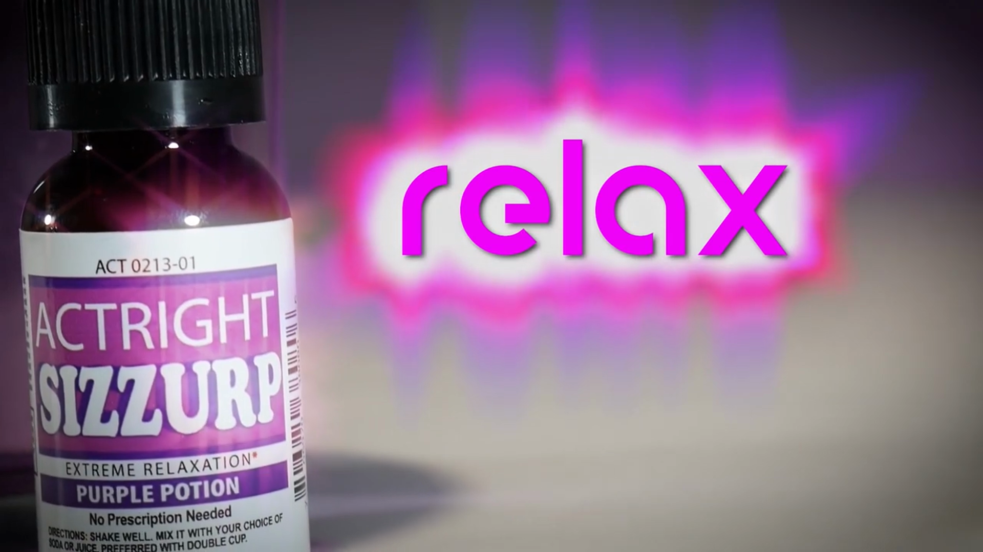 Watch Actright Sizzurp ﹙4oz﹚ Purple Relaxation syrup on Amazon Live