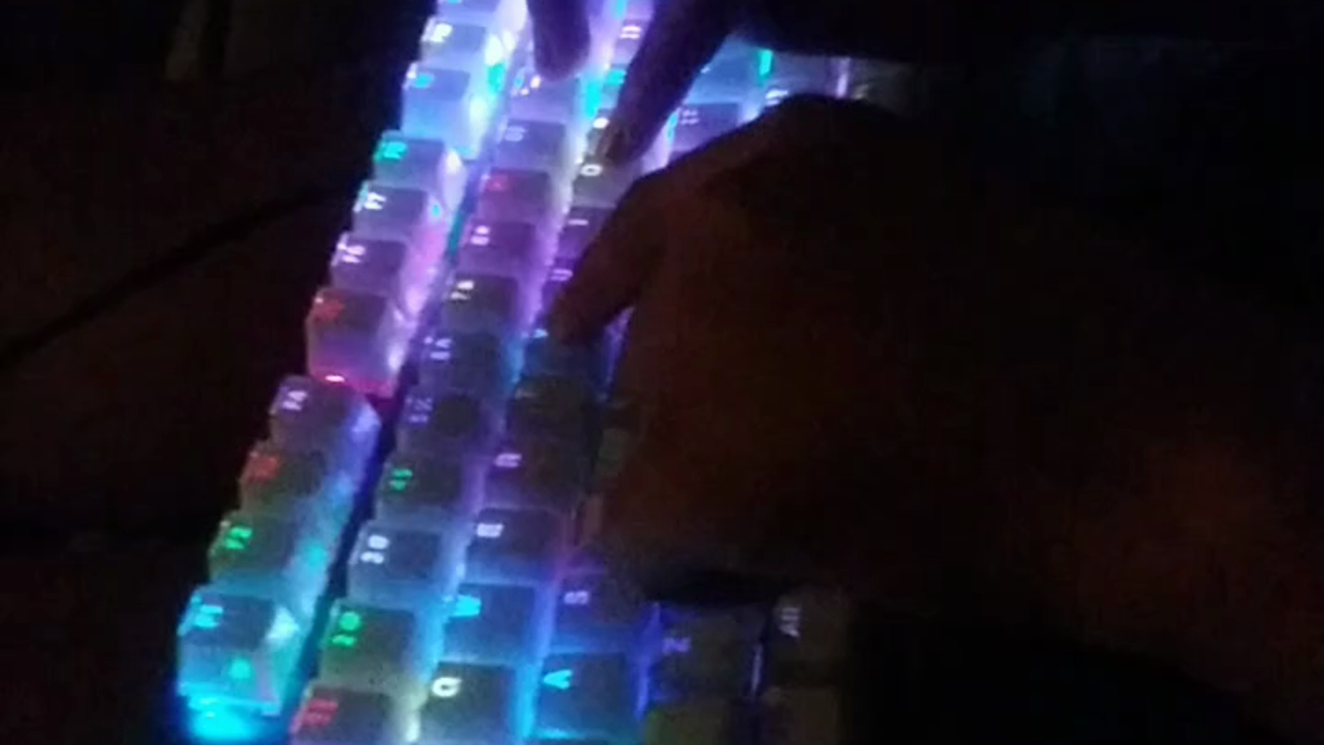 Watch RGB Mechanical Keyboard, Rottay 16.8 Million RGB Backlit Wired ...