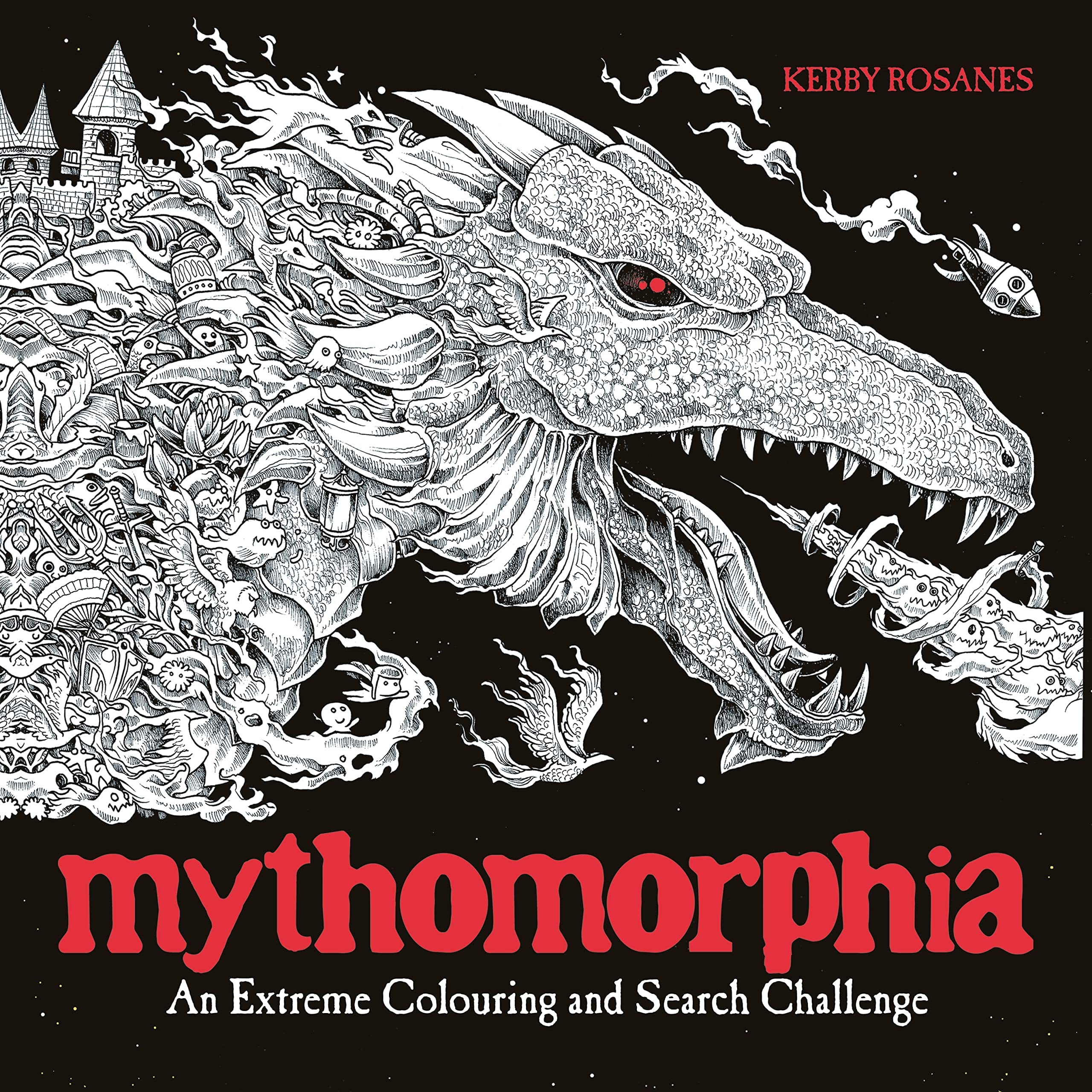 Mua Kerby Rosanes Extreme Colouring 7 Books Collection Set ...