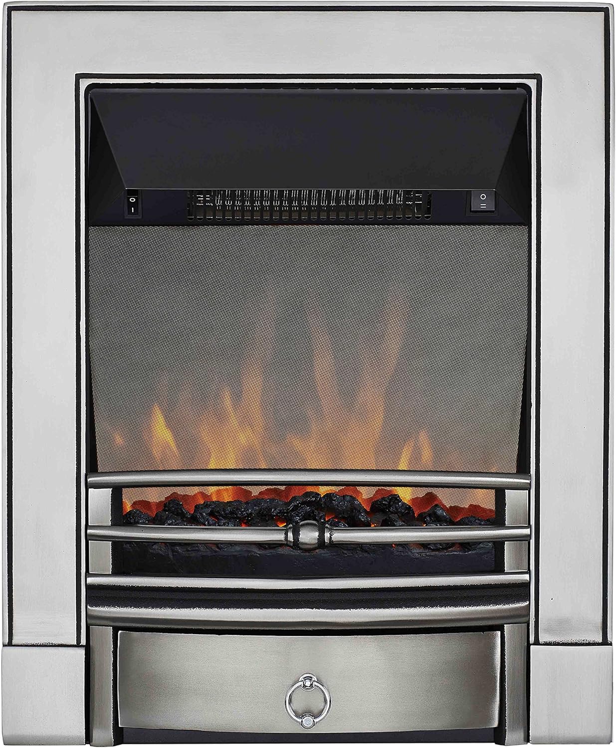 Focal Point Fires FPFAZ00832 Sandhurst LED Reflection Inset Electric ...