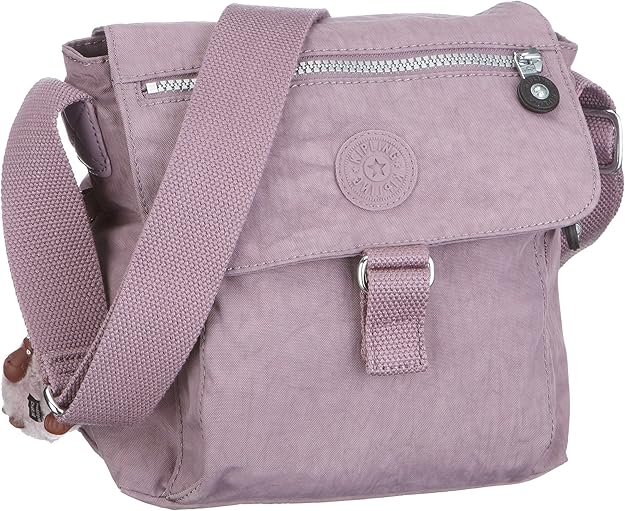 Kipling Women's New Raisin Shoulder Bag Mauve Taupe K13611634 Medium ...