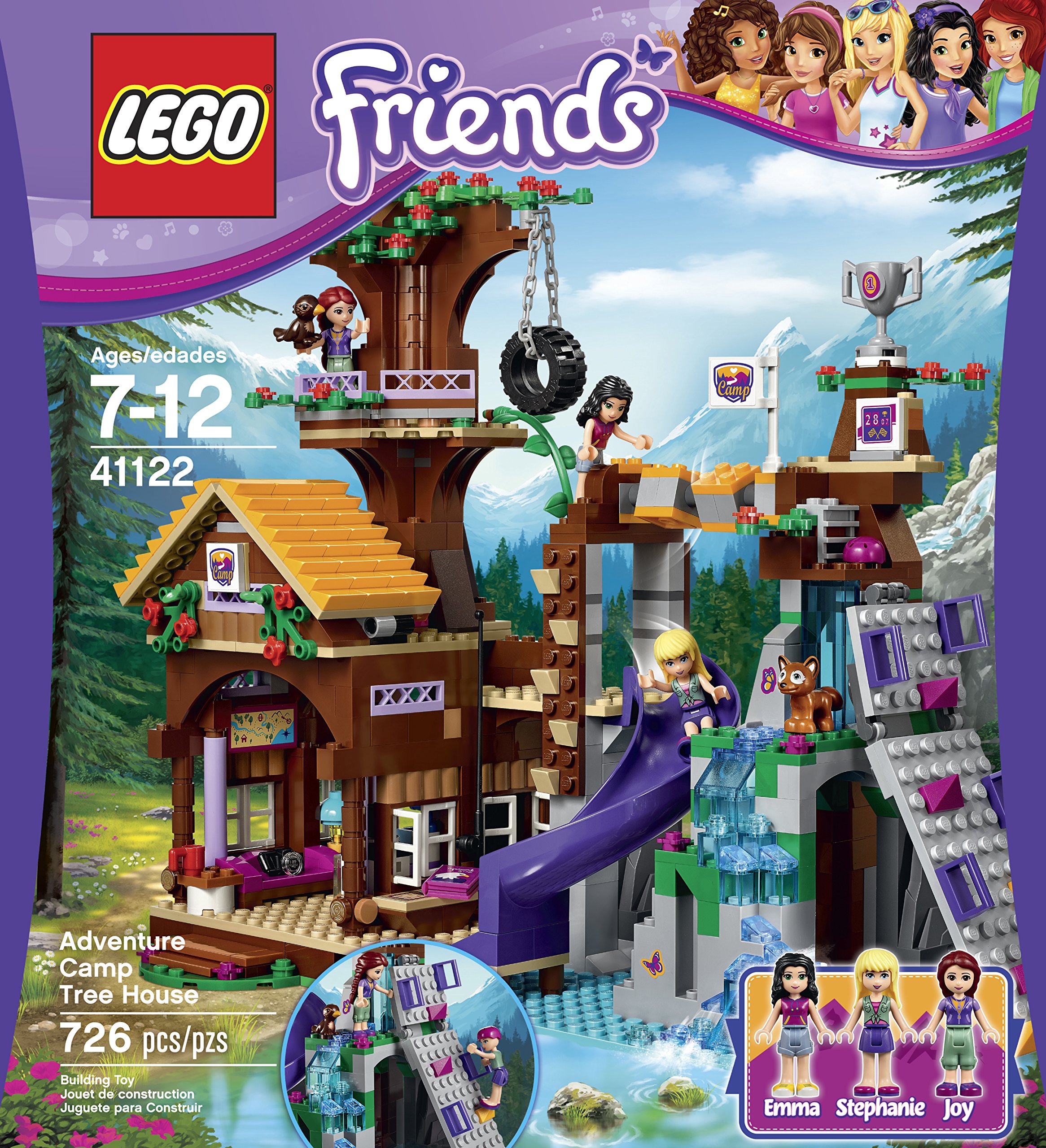 LEGO Friends Adventure Camp Tree House 41122 695639219413 | eBay