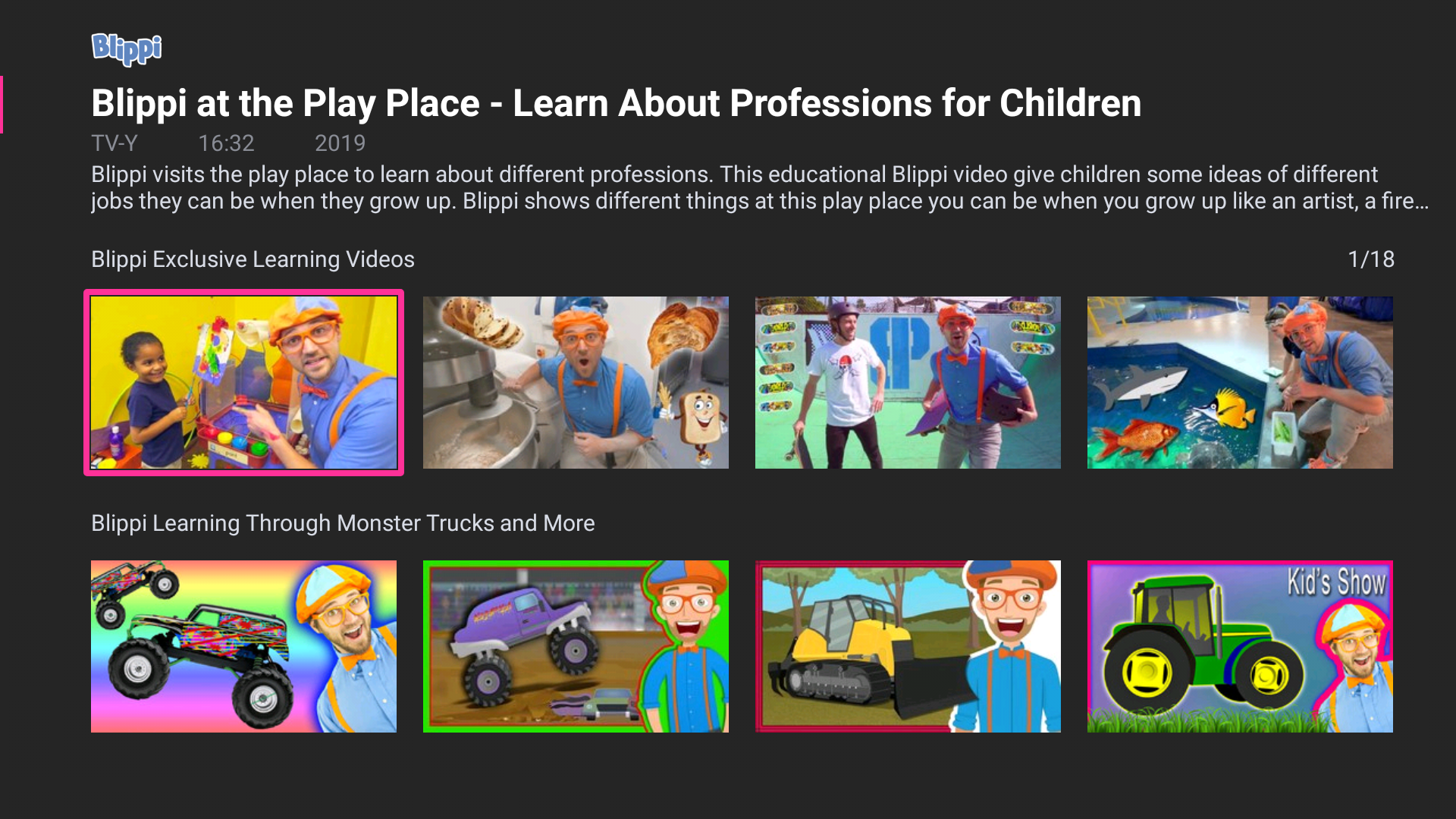 Amazon.com: Blippi: Appstore for Android