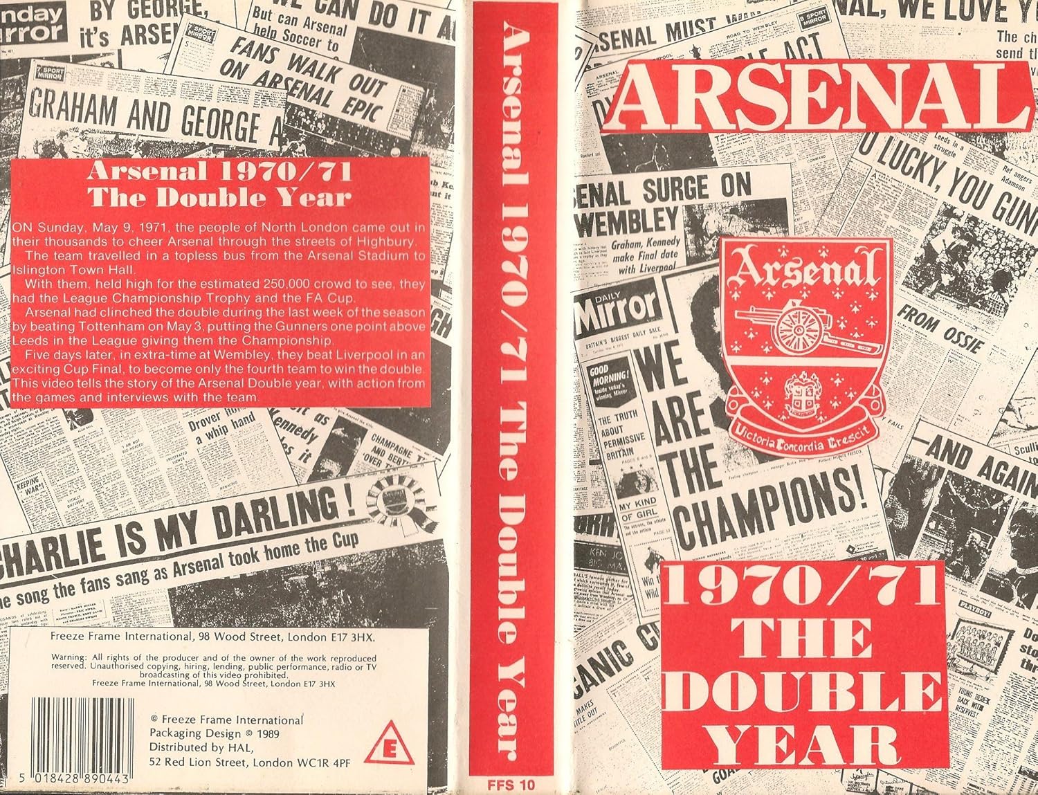 Arsenal 1970/71 - The Double Year: Amazon.co.uk: Video