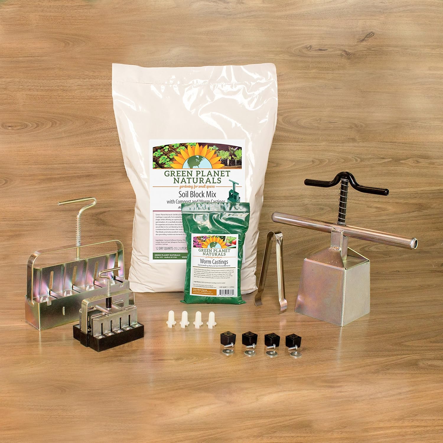 Amazon.com : PREMIUM - Soil Blocker "8 Piece Deluxe Nesting" Set - Maxi ...