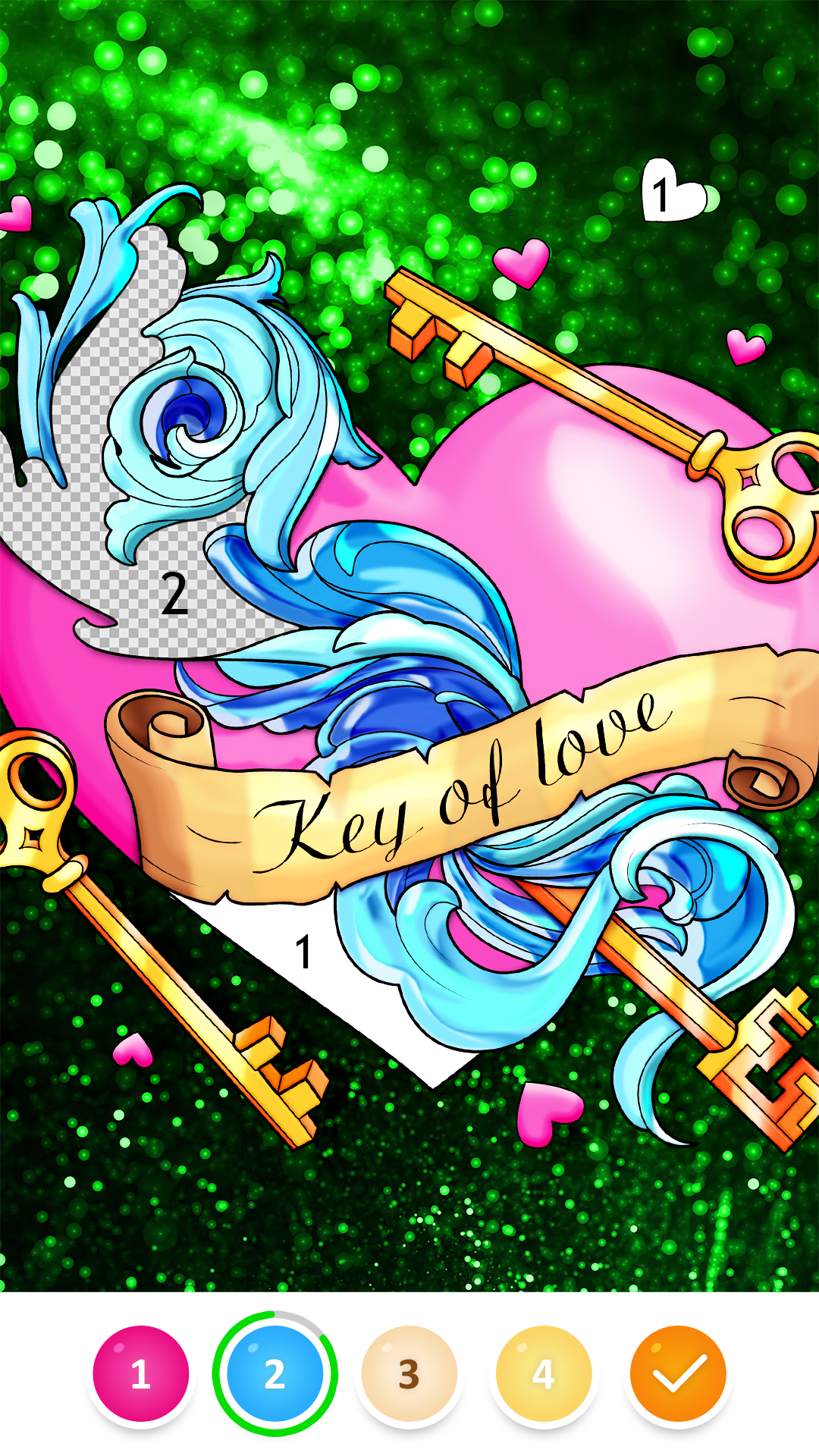 Magic Color by Number is a FREE coloring game for adults and kids ...