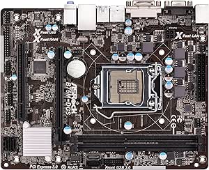 Amazon.com: ASRock LGA 1155 Intel B75 SATA 6Gb/s USB 3.0 Micro ATX ...
