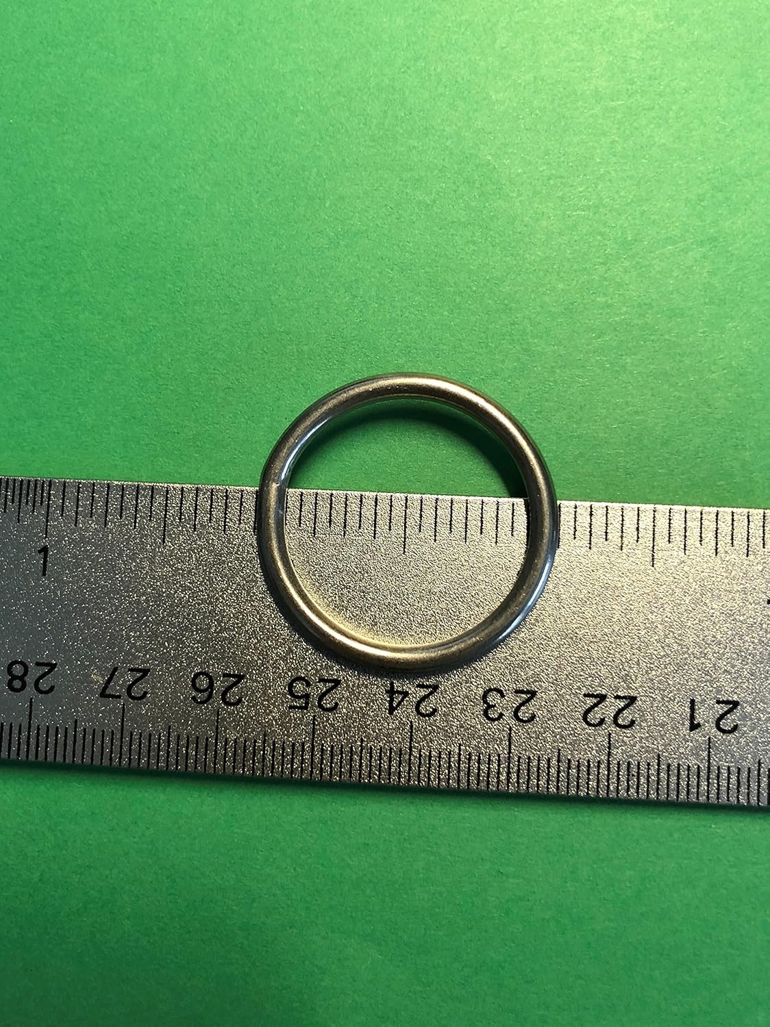 10 Pieces Stainless Steel 316 Round Ring Welded 1/8″ x 1″ (3mm x 25mm ...