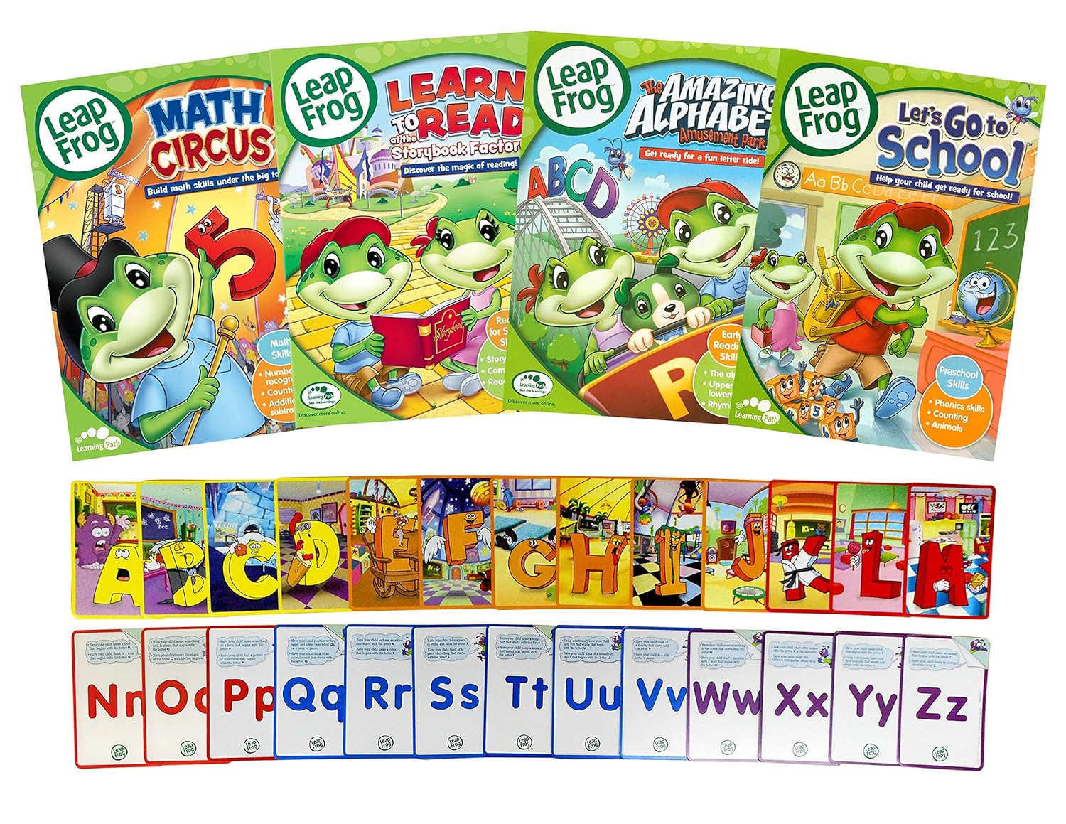 Amazon.com: Leap Frog Learning Pack # 3 (Learn to Read at the Storybook ...