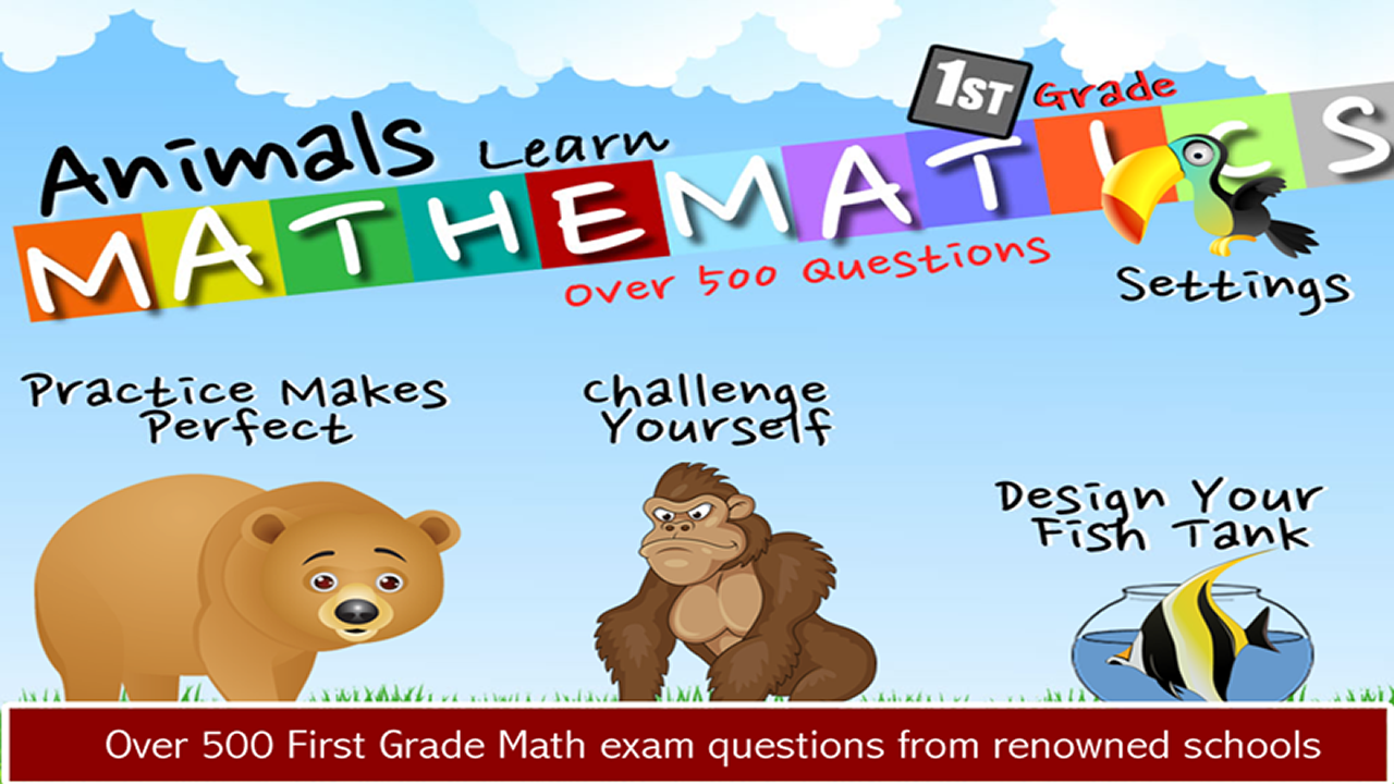 Animals Learn Math - First Grade: Amazon.com.au: Appstore for Android