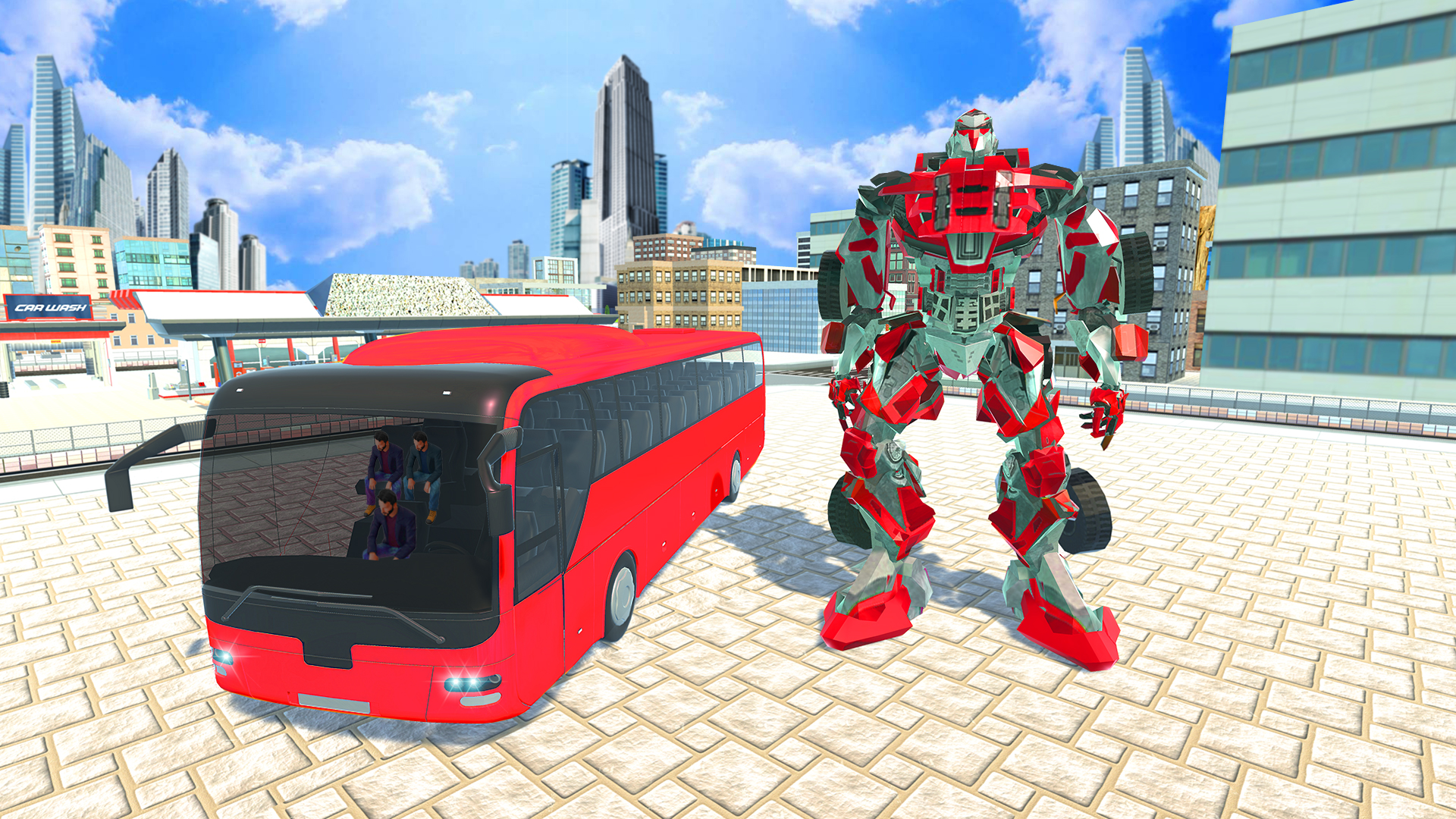 Real Bus Robot Transformation:Amazon.com:Appstore for Android