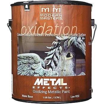 Modern Masters Metal Effects Iron Paint & Rust Activator Kit (Gallon ...