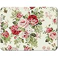 Amazon.com: Rubber Dish Drying Mat for Kitchen Counter Large Red Roses ...