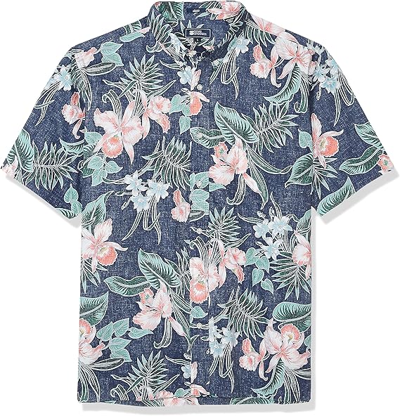 Reyn Spooner Men's Classic Fit Hawaiian Shirt Button: Amazon.co.uk: Clothing