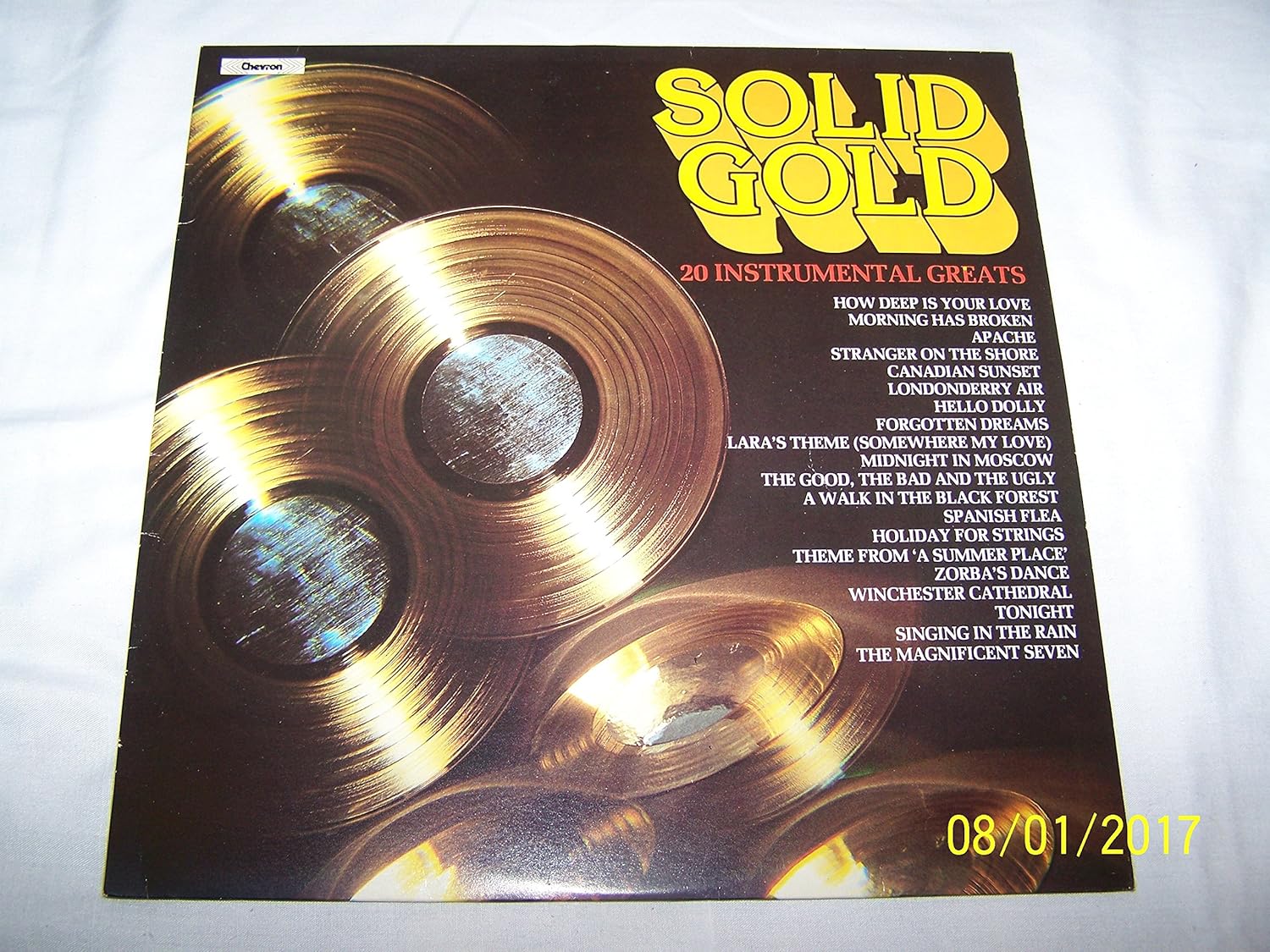 VARIOUS ARTISTS - SOLID GOLD - 20 INSTRUMENTAL GREATS LP (16172 ...