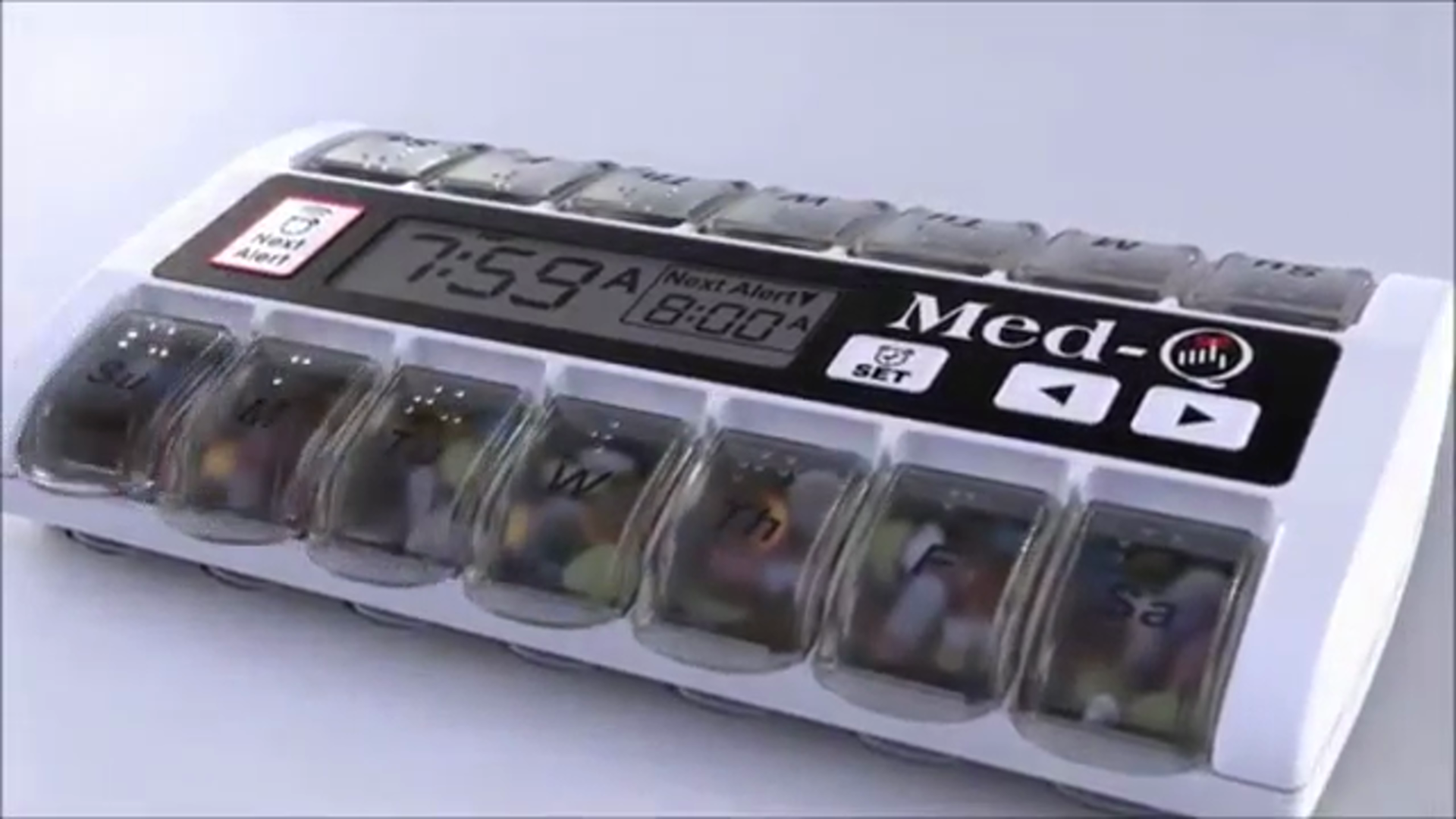 Watch Med-Q Smart Pill Dispenser Explanation Video on Amazon Live