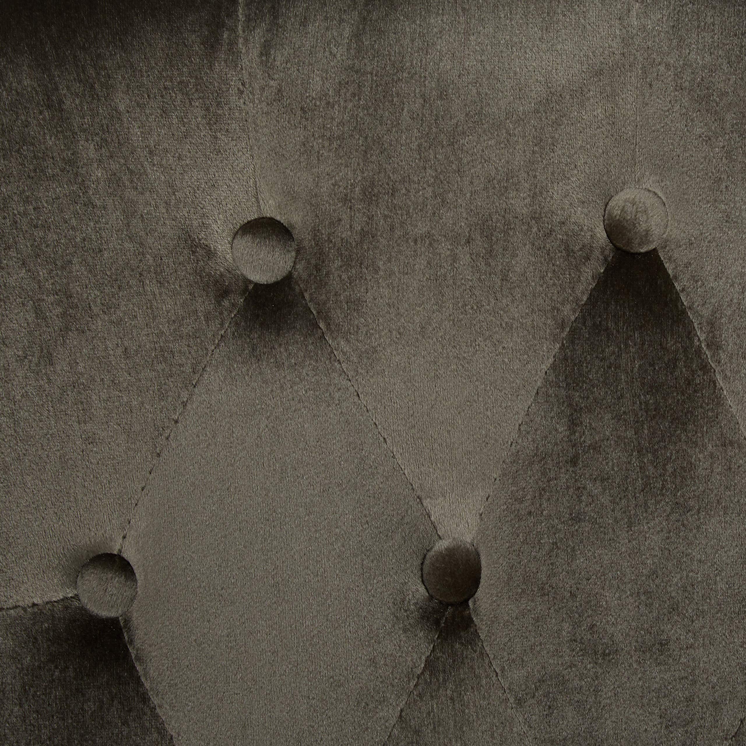 Great Deal Furniture Clarice Tall Wingback Fabric Accent Chair