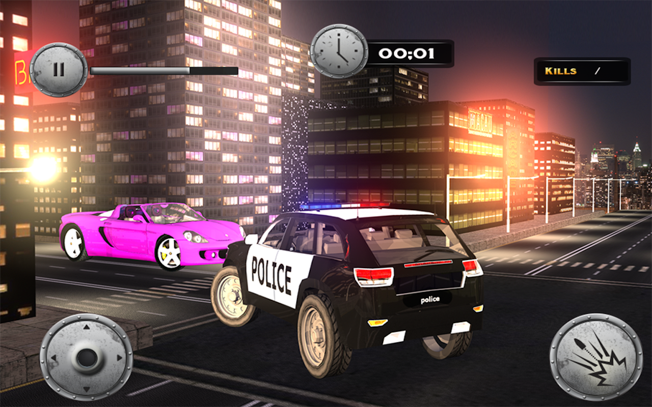 City Police Vs Murder Criminal - 3D Simulation and Shooting Game:Amazon ...