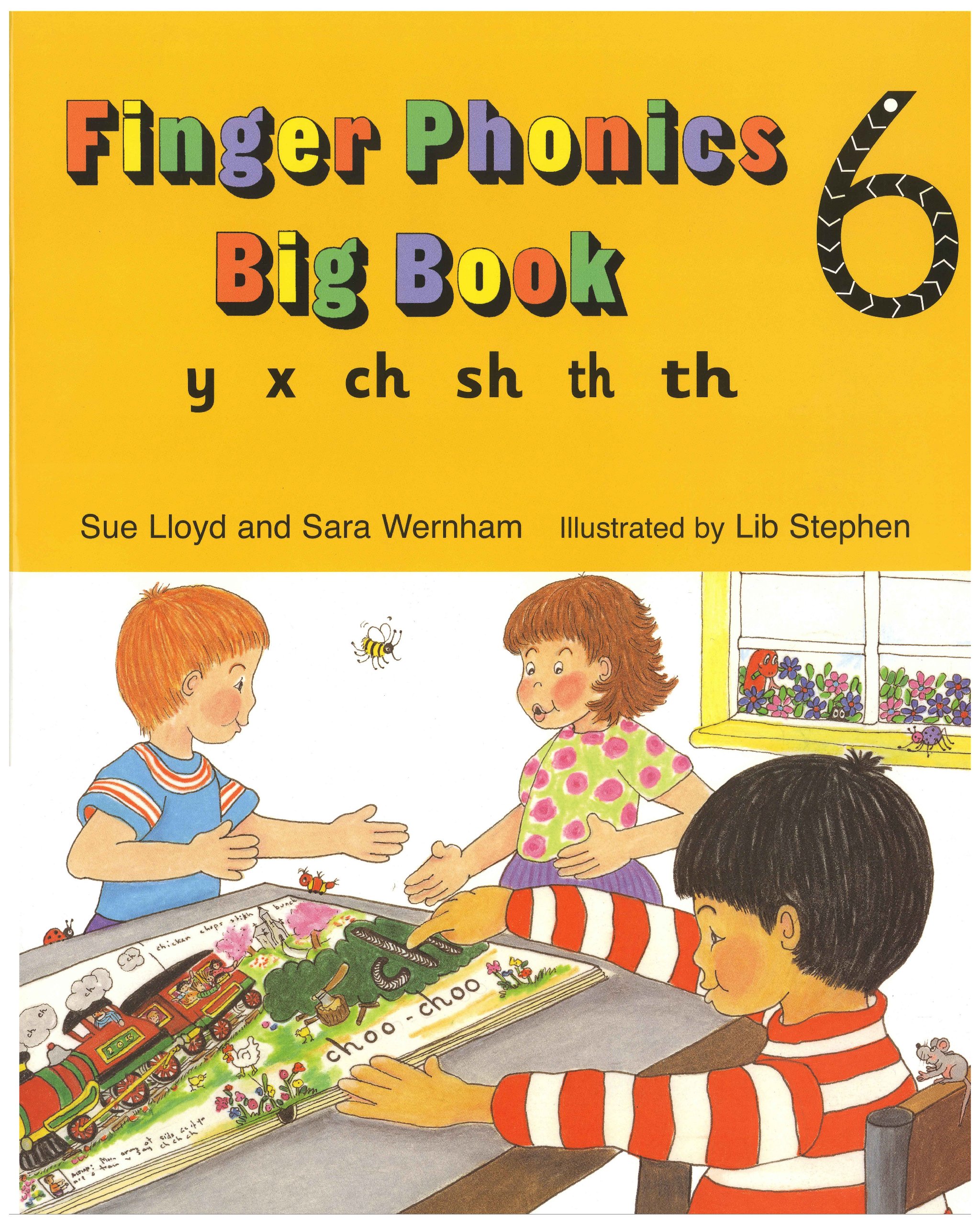 Mua Finger Phonics: 6 (Jolly Phonics: Finger Phonics) trên Amazon Anh ...
