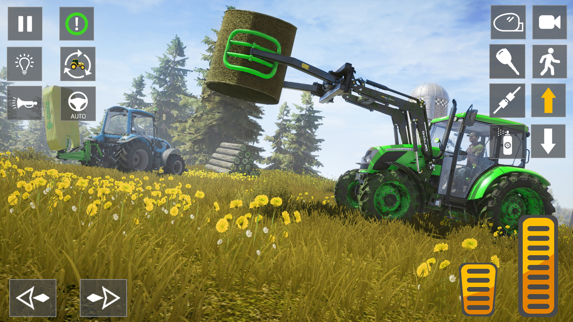 Real Virtual Farming Simulator 22: Tractor Trolly Sim Games 3D:Amazon ...