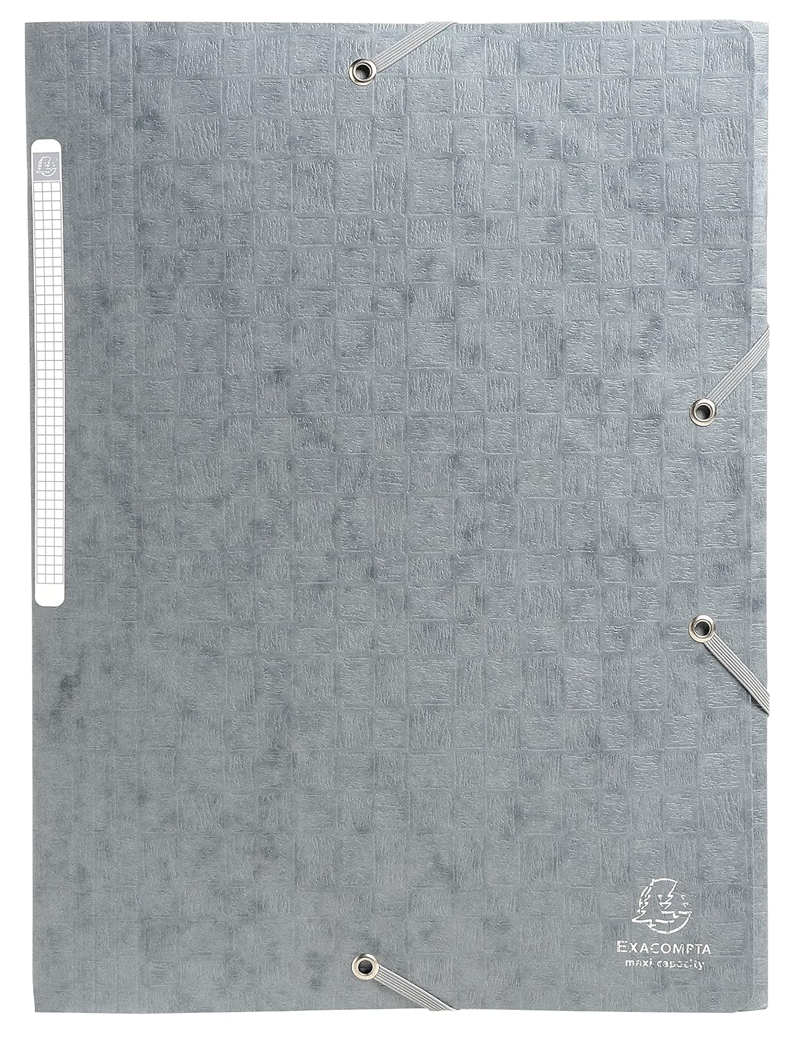 color gris A4 Exacompta 55756E Pack de 10 carpetas con goma Carpetas ...
