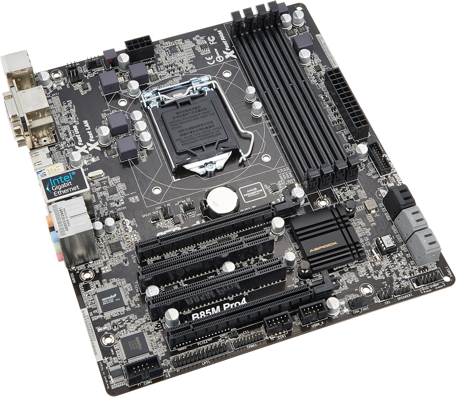 BIOS Chip Asrock B85M-ITX Computer Components & Parts inaf Motherboard ...