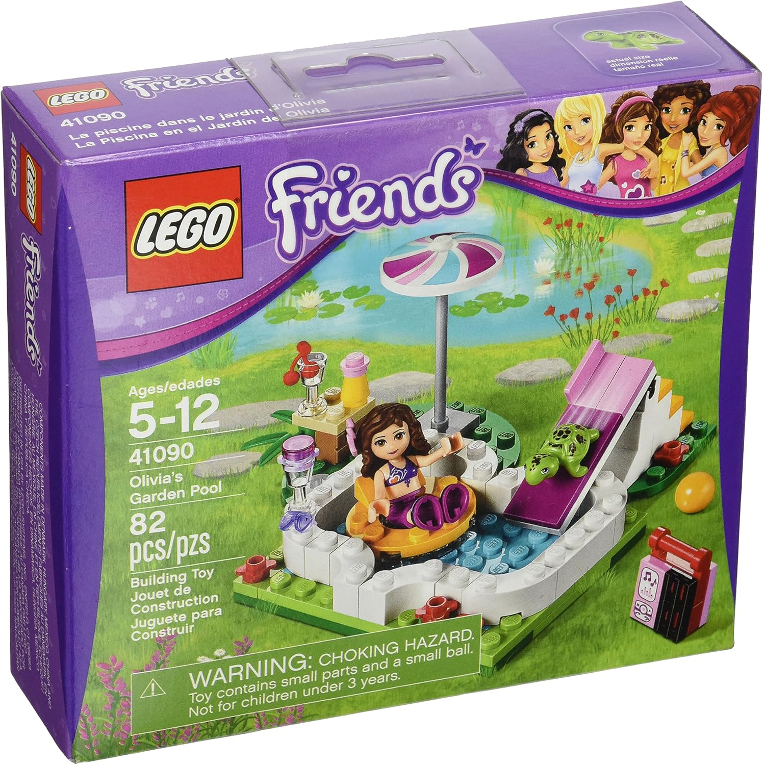LEGO Friends Olivia's Garden Pool - 41090, Kiddie Pools - Amazon Canada