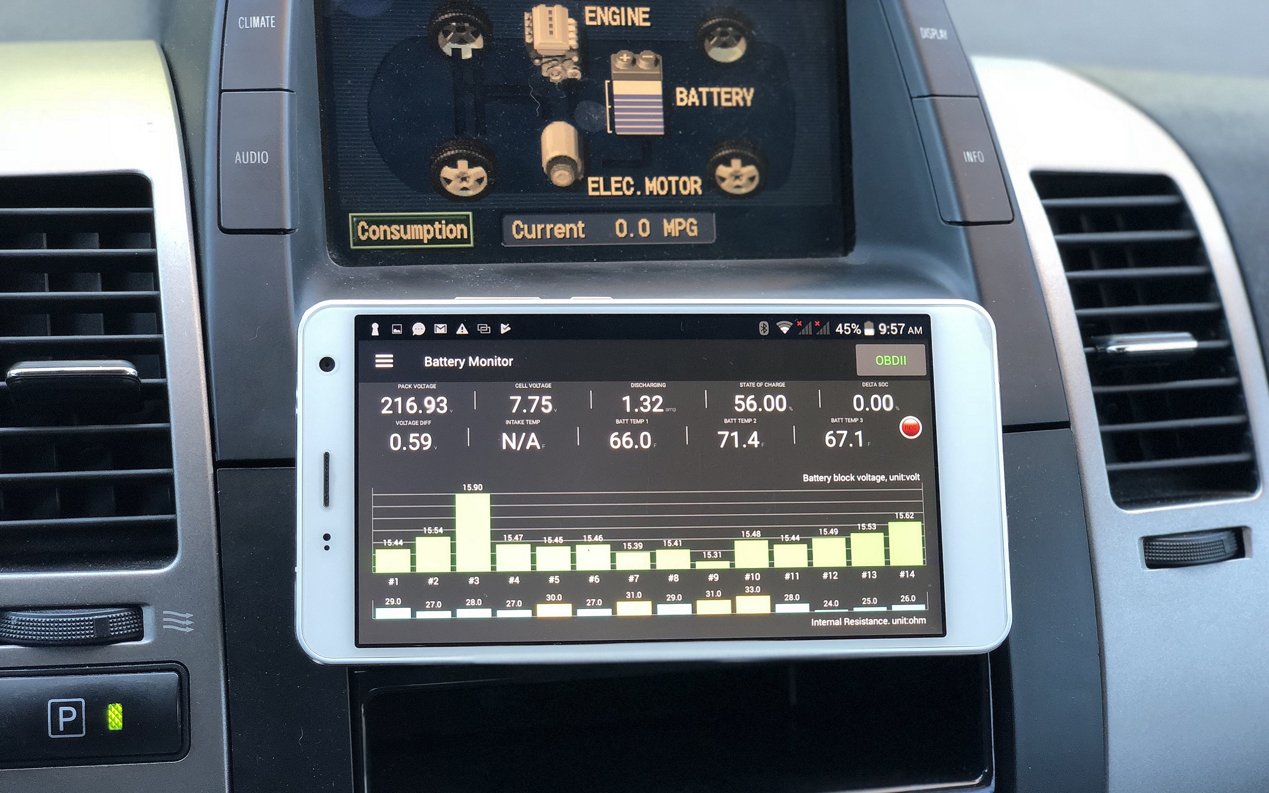 Amazon.com: Dr. Prius HV battery diagnostic app - Bluetooth OBD2