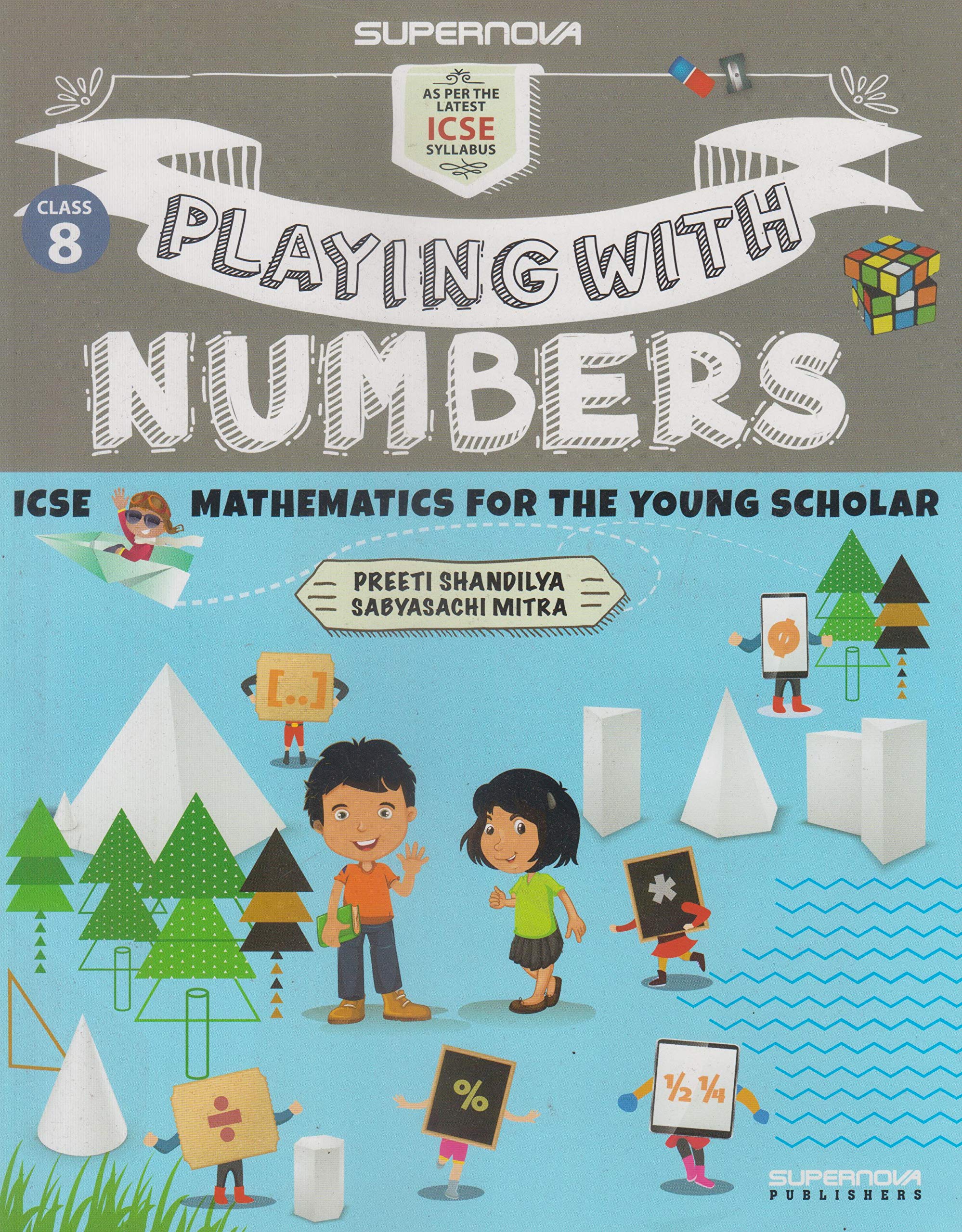 ICSE Mathematics Playing With Numbers Class 8 Ansh Book Store