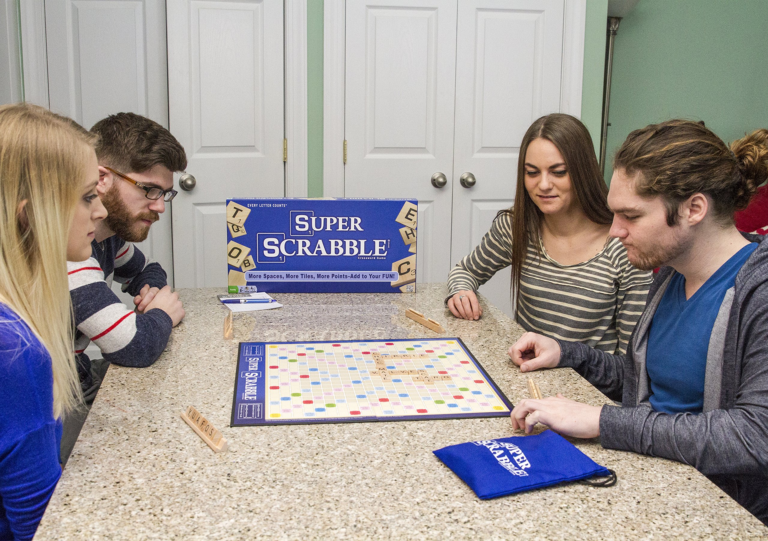 Mua Super Scrabble - The Super-Sized Version of the Greatest Word Game ...