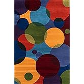 Amazon.com: Momeni Rugs New Wave Collection, 100% Wool Hand Carved ...
