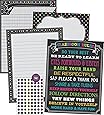 Amazon.com : Chalkboard Brights Classroom Essentials Chart Pack ...