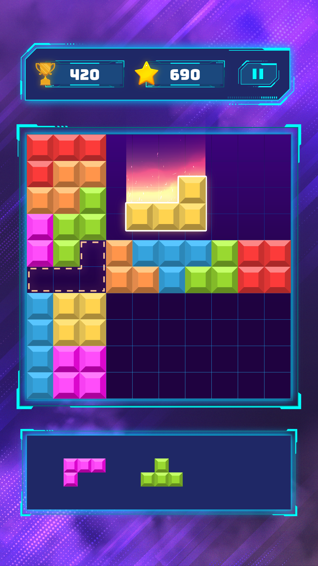 Siedler Gabel Schn ppchen Brick Puzzle Block Mikroprozessor 