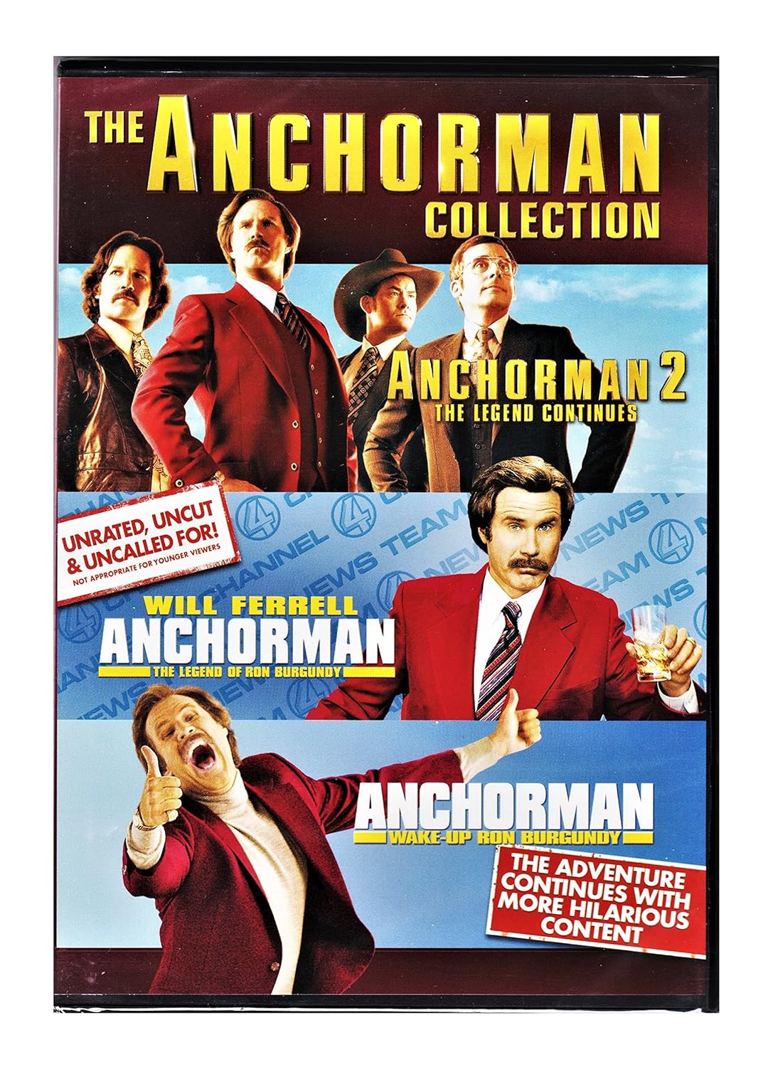 Amazon.com: The Anchorman Collection (DVD): Movies & TV