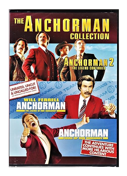 Amazon.com: The Anchorman Collection (DVD): Movies & TV