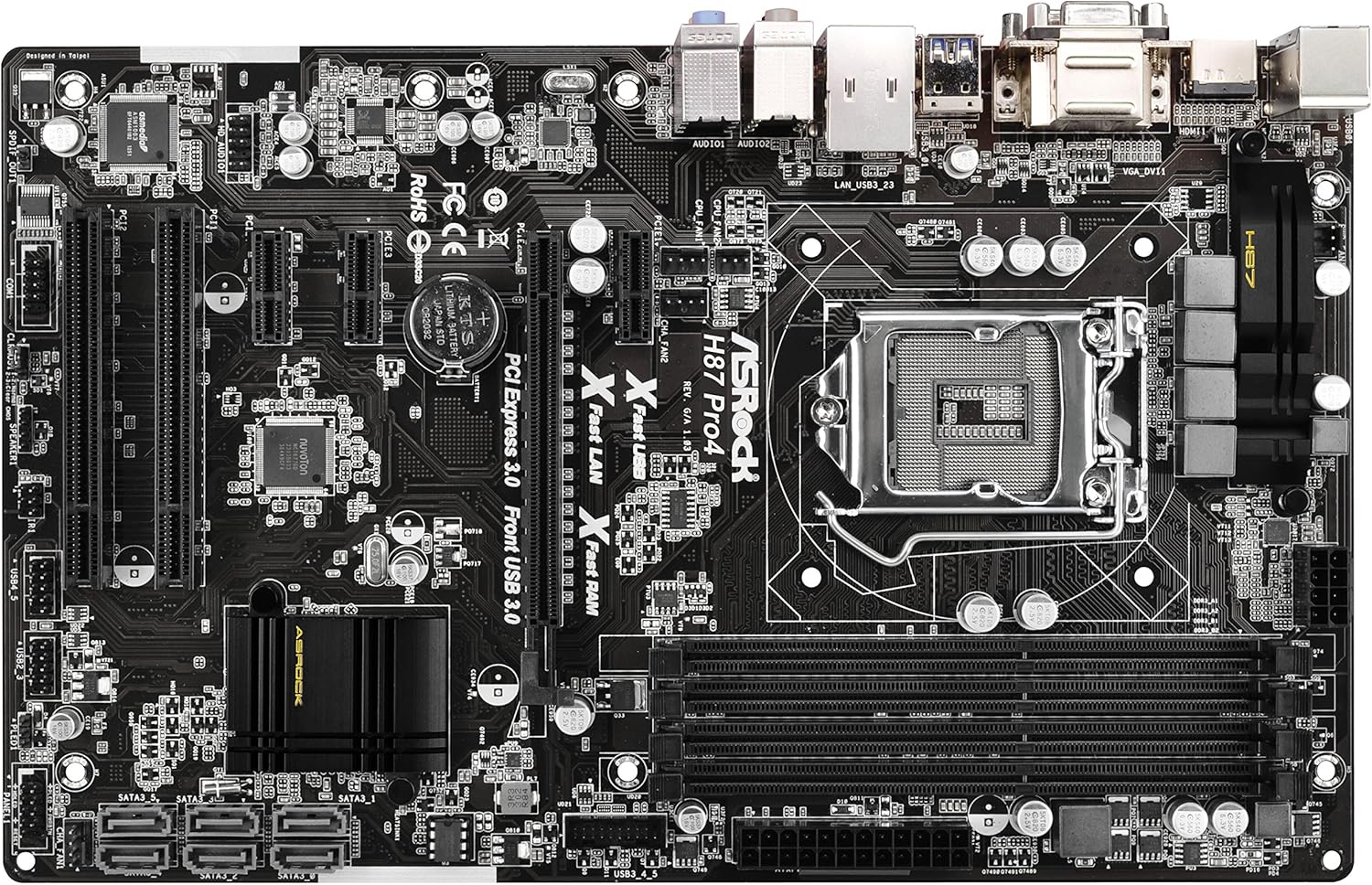 Asrock H87 Pro4 LGA 1150 (Socket H3) Intel® H87 ATX - Placa Base (DDR3 ...