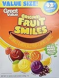 Amazon.com: Great Value Tangy Fruit Smiles, 45 Oz. (Pack of 2)