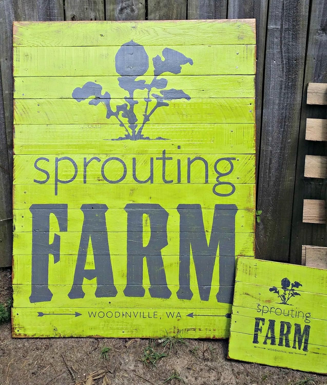 Amazon.com: Large Rustic Reclaimed Wooden Storefront Business Sign ...