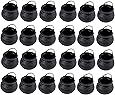 Amazon.com: Halloween Mini Plastic Cauldrons - 24-Pack Black Witch Pots ...