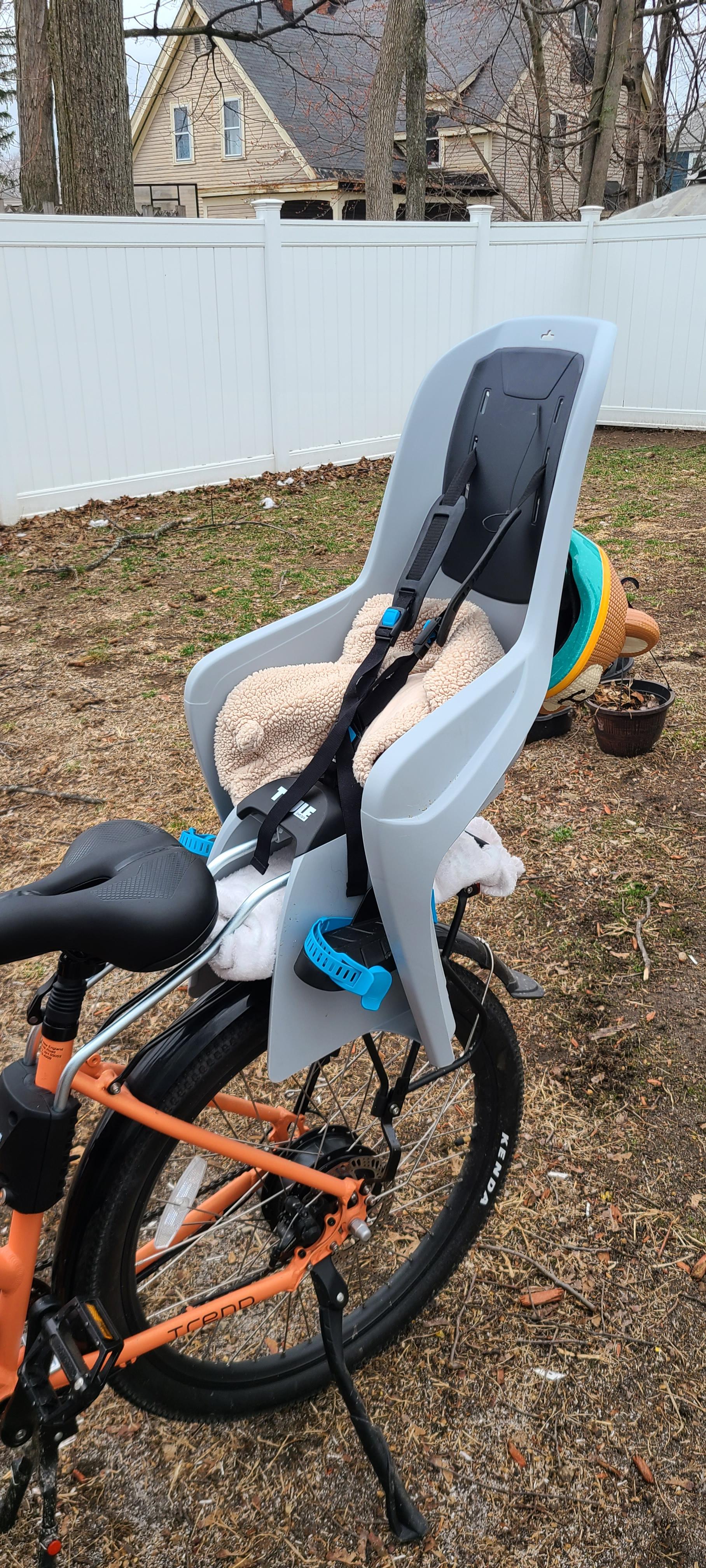 $10/mo - Finance Thule RideAlong Child Seat Low Saddle Adapter, Black | Buy Now, Pay Later