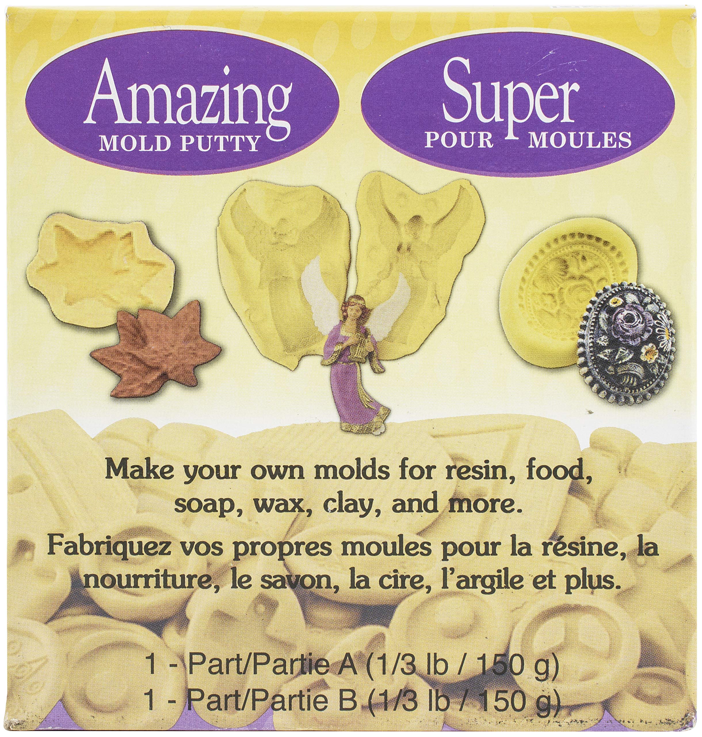 Buy Alumilite Amazing Mold Putty [3 lb A + 3 lb B (6 Pounds) 2-Part ...