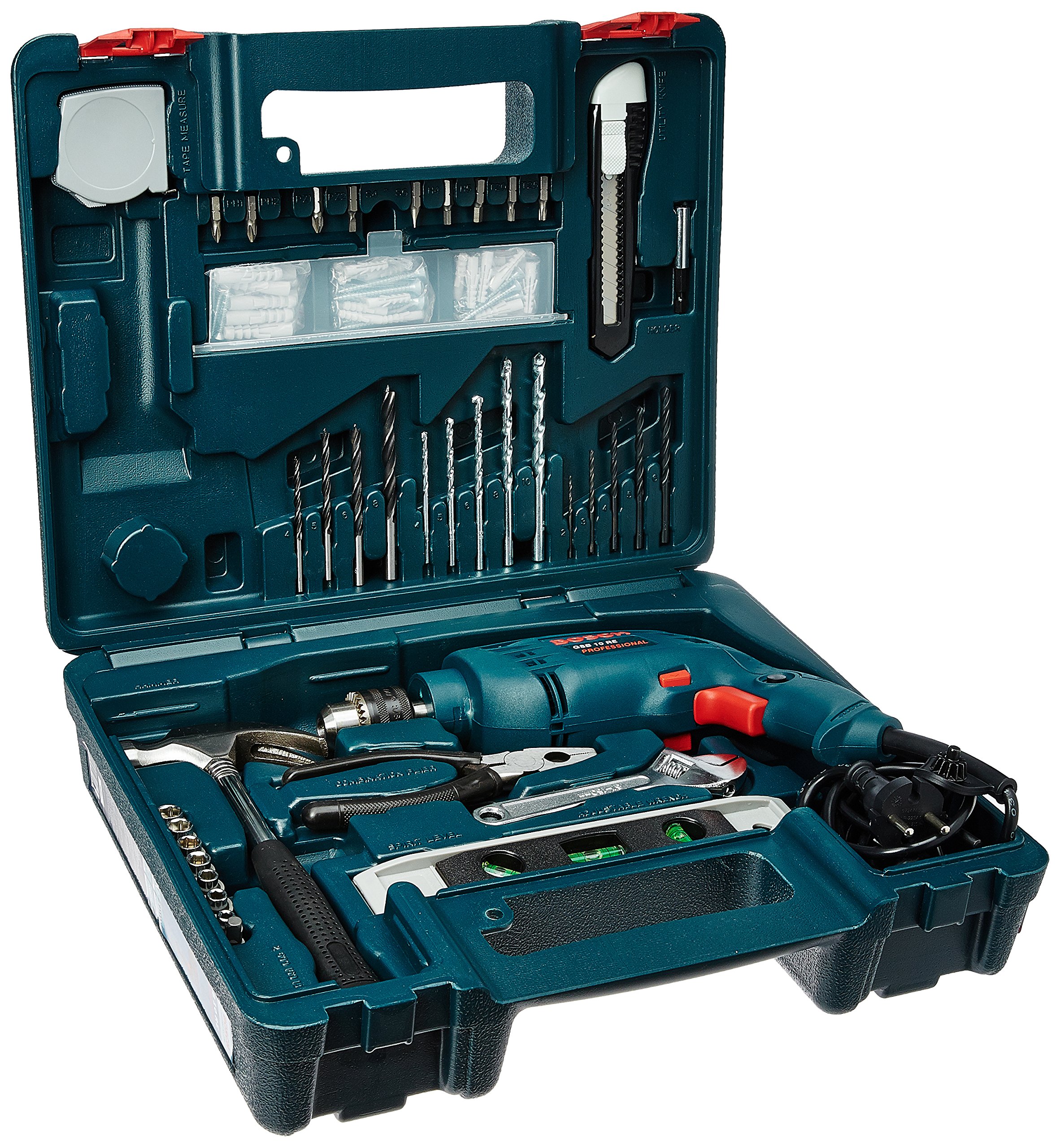 Buy Bosch GSB 500W 10 RE Professional Corded Electric Drill Tool Kit