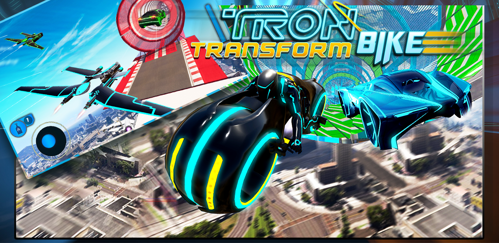 Amazon.com: Tron Bike Transform Car Driving Simulator | Sci-fi bike ...