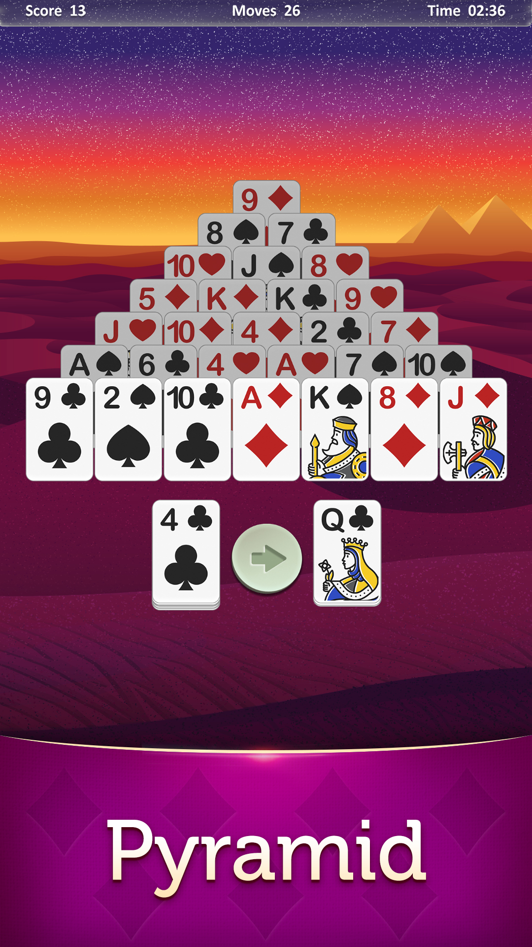 Magic Solitaire Collection HD. Classic card puzzles. Spider, Freecell, Klondike & Pyramid ...