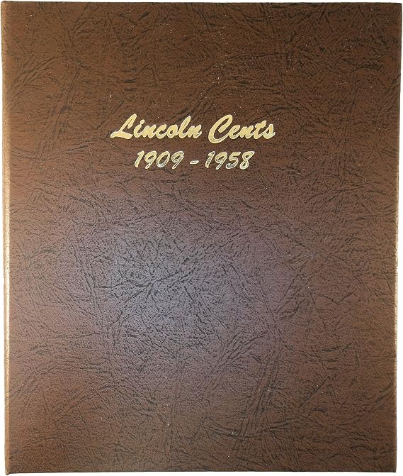 Amazon.com: Dansco US Lincoln Wheat Cent Coin Album 1909 - 1958 #7103 ...