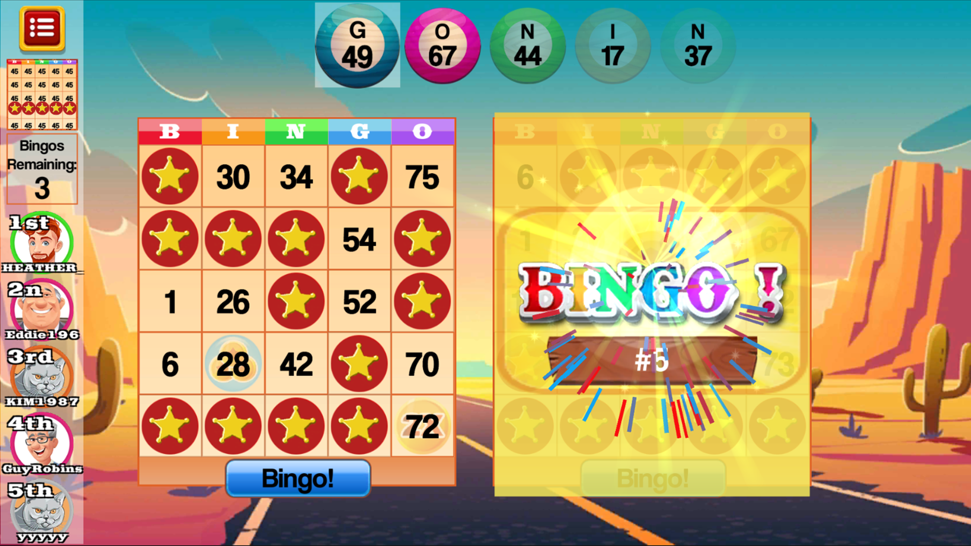 Bingo Country Stars: BINGO Games:Amazon.com:Appstore for Android