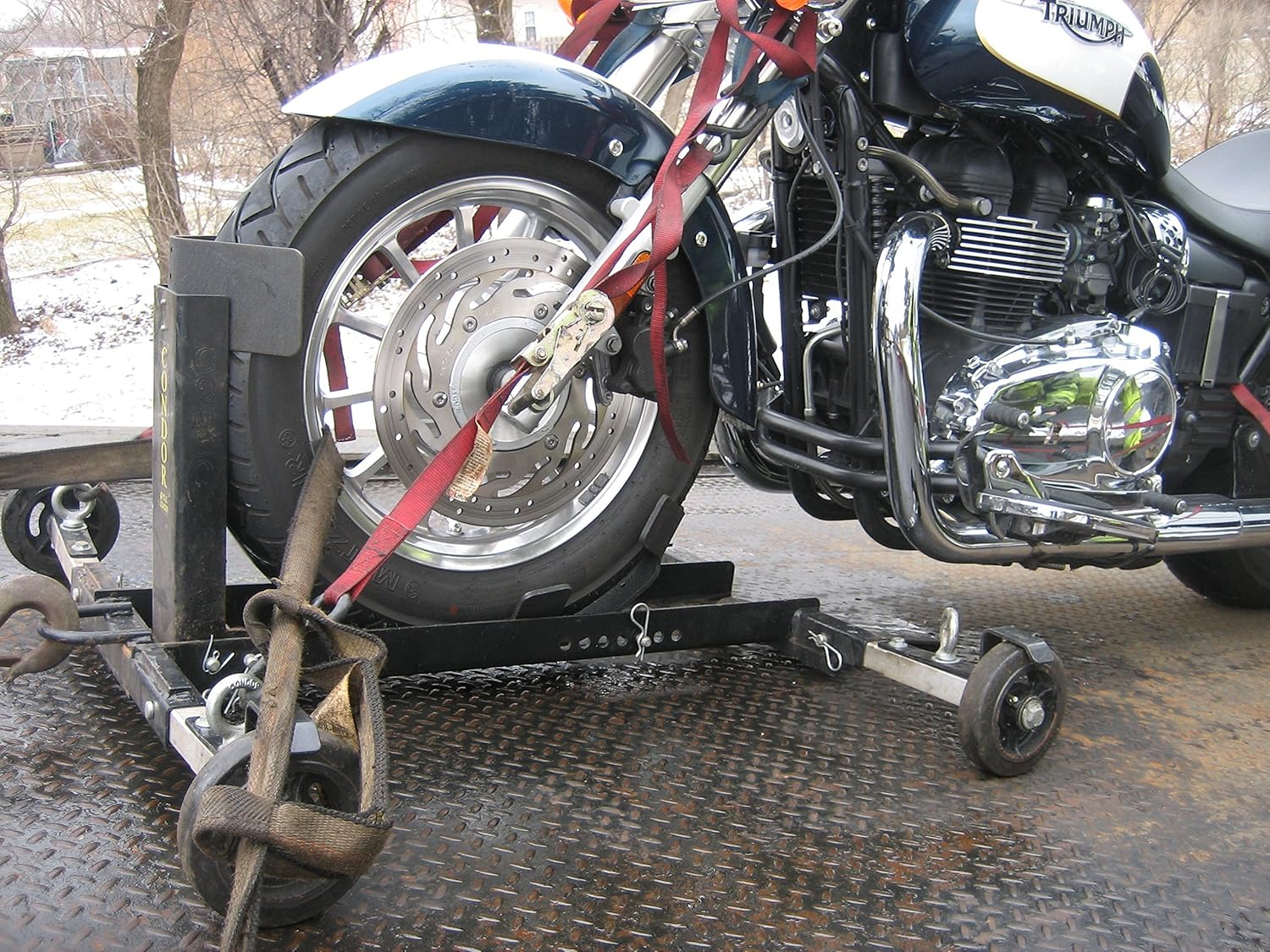 Condor Cycle Loader Motorcycle Chock For Rollback Tow Trucks CL-1000 ...